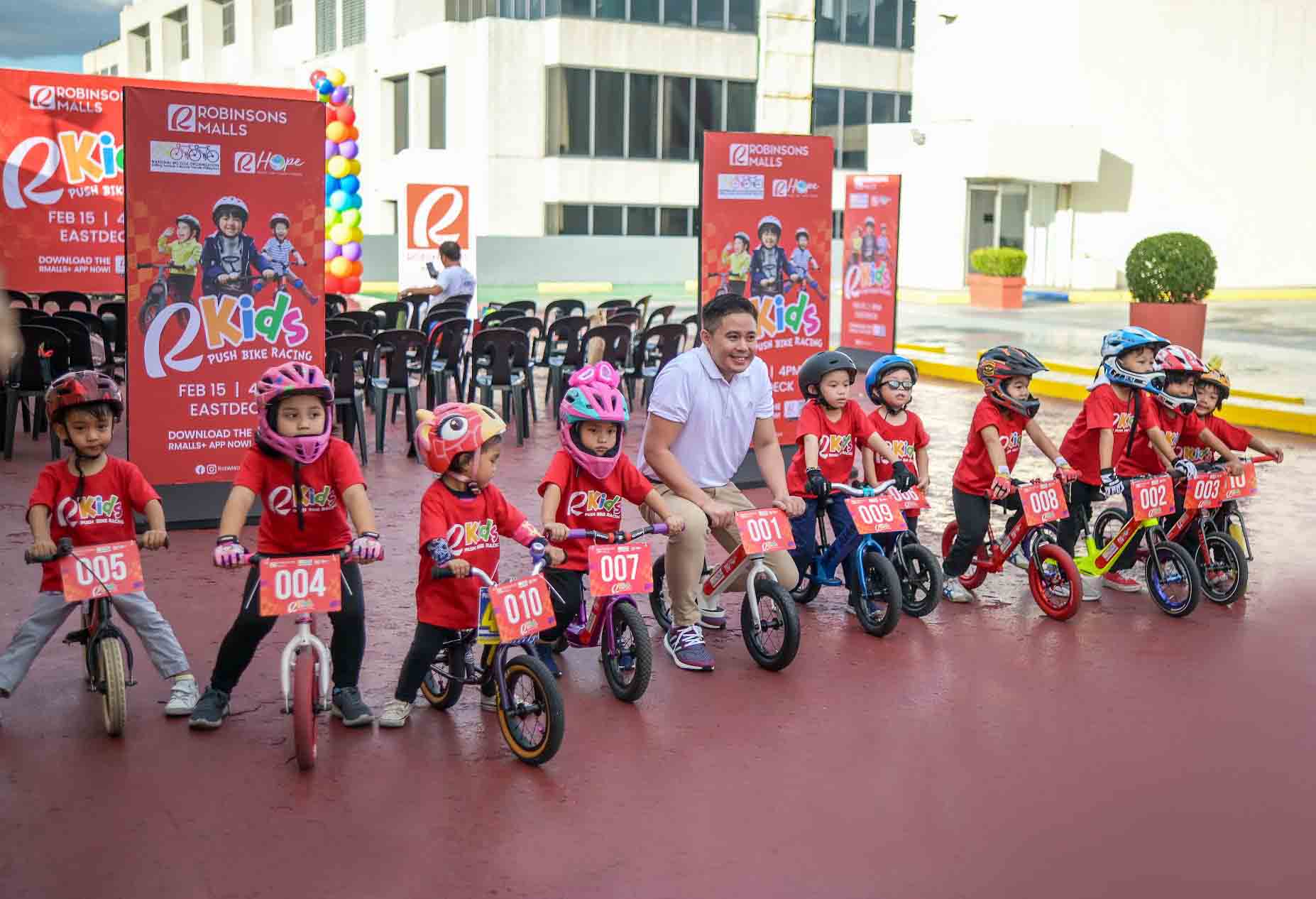 Robinsons Malls And National Bicycle Association Team Up To Champion Push Bike Racing For Kids ...